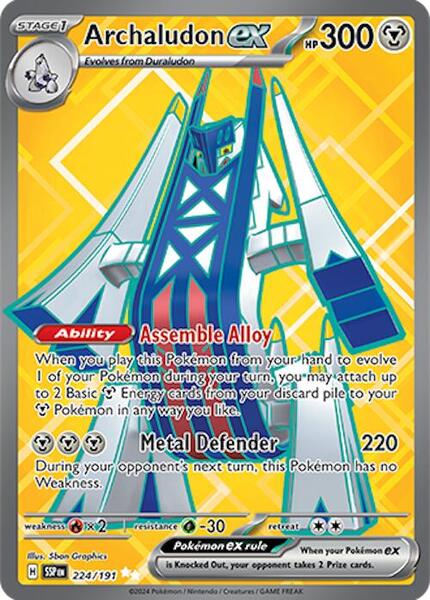 Archaludon ex - 224/191 - SV08: Surging Sparks - Pokemon - TCGplayer.com