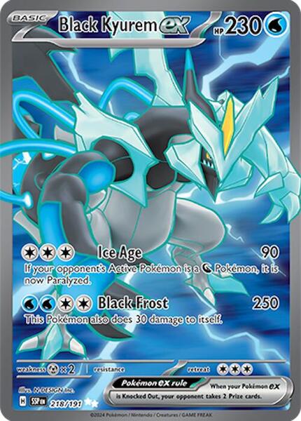 Black Kyurem ex - 218/191 - SV08: Surging Sparks - Pokemon - TCGplayer.com