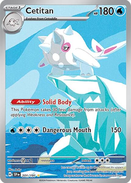 Cetitan - 201/191 - SV08: Surging Sparks - Pokemon - TCGplayer.com