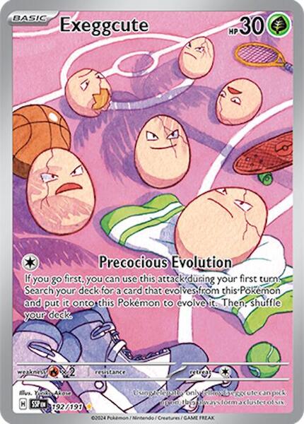 Exeggcute - 192/191 - SV08: Surging Sparks - Pokemon - TCGplayer.com