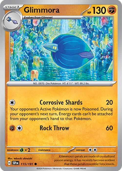 Glimmora - SV08: Surging Sparks - Pokemon - TCGplayer.com