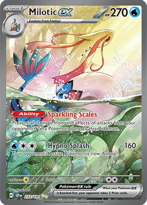 Milotic ex - 237/191 - SV08: Surging Sparks - Pokemon - TCGplayer.com
