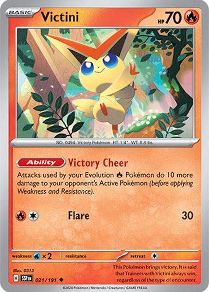 Victini - SV08: Surging Sparks - Pokemon - TCGplayer.com