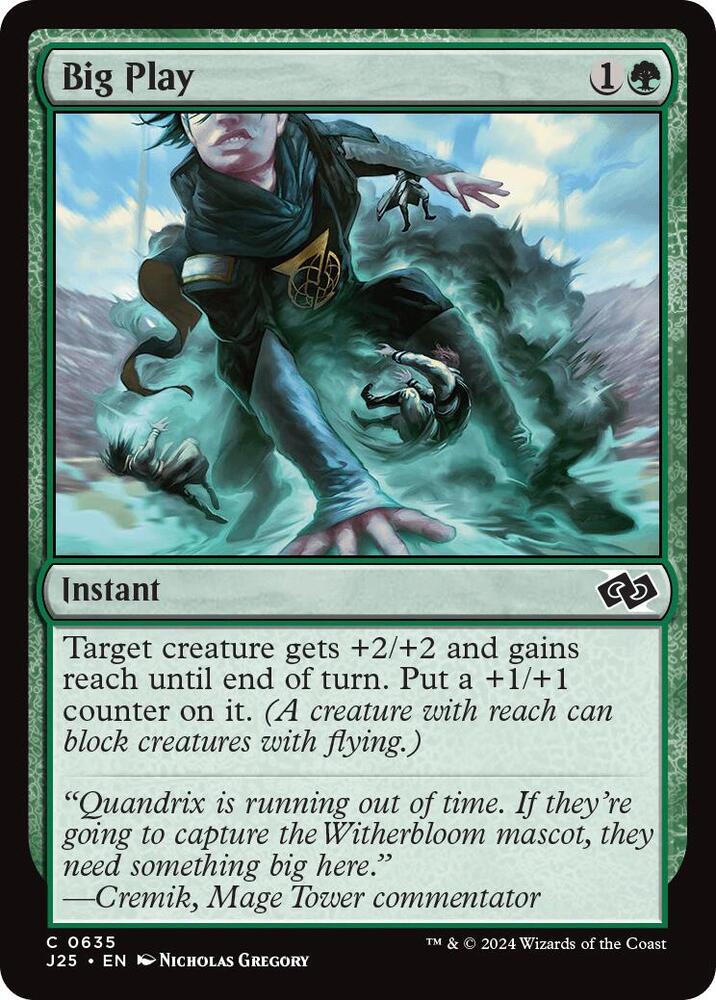 Big Play - Foundations Jumpstart - Magic: The Gathering - TCGplayer.com