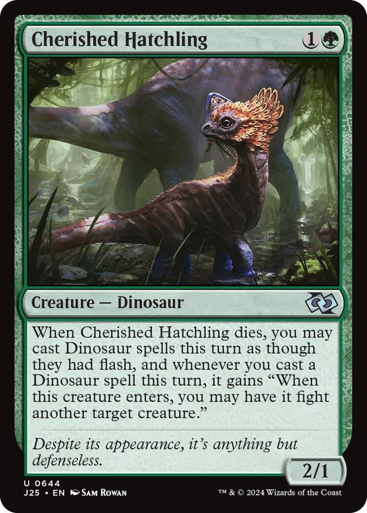 Cherished Hatchling - Foundations Jumpstart - Magic: The Gathering - TCGplayer.com
