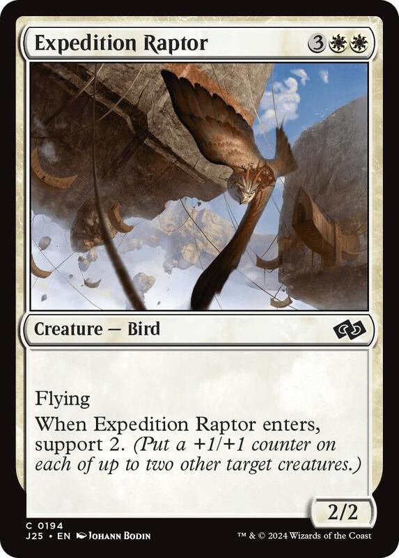 Expedition Raptor - Foundations Jumpstart - Magic: The Gathering ...
