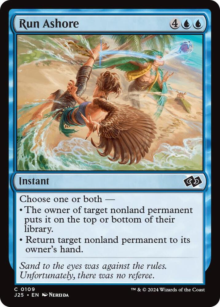 Run Ashore - Foundations Jumpstart - Magic: The Gathering - TCGplayer.com