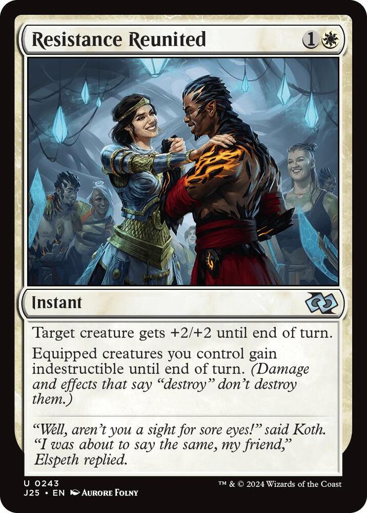 Resistance Reunited - Foundations Jumpstart - Magic: The Gathering ...