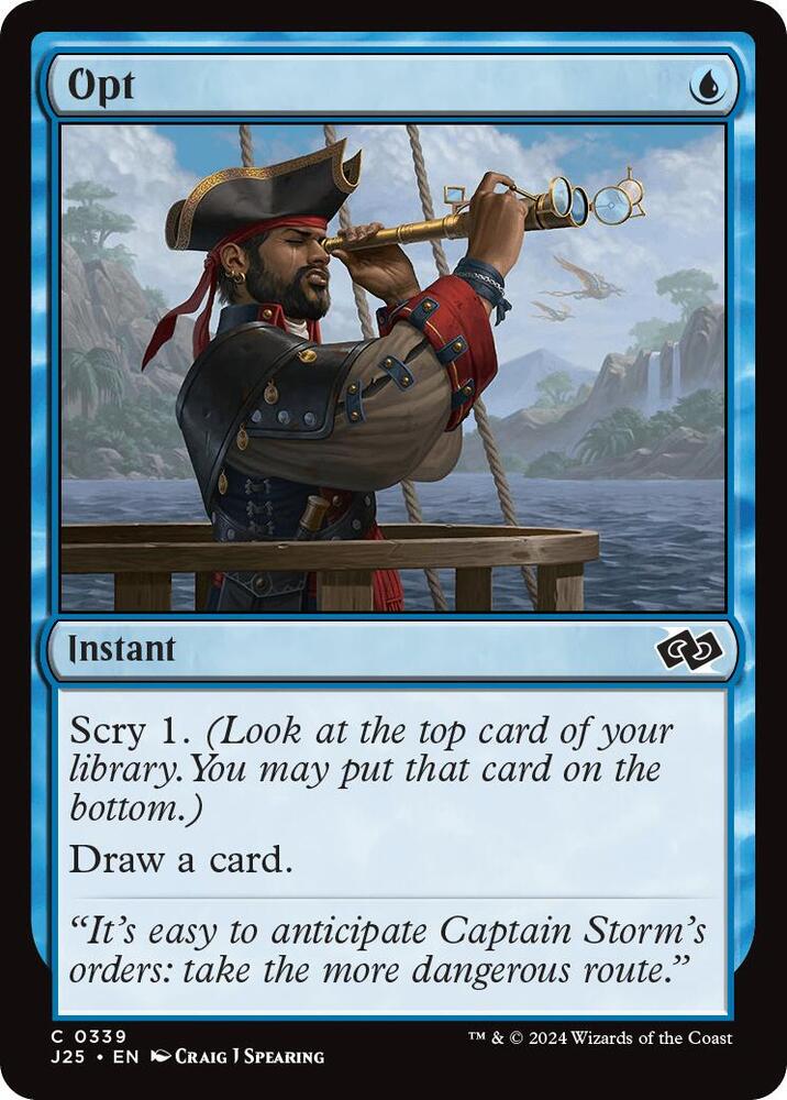 Opt - Foundations Jumpstart - Magic: The Gathering - TCGplayer.com