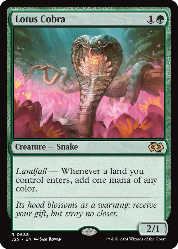 Lotus Cobra - Foundations Jumpstart - Magic: The Gathering - TCGplayer.com