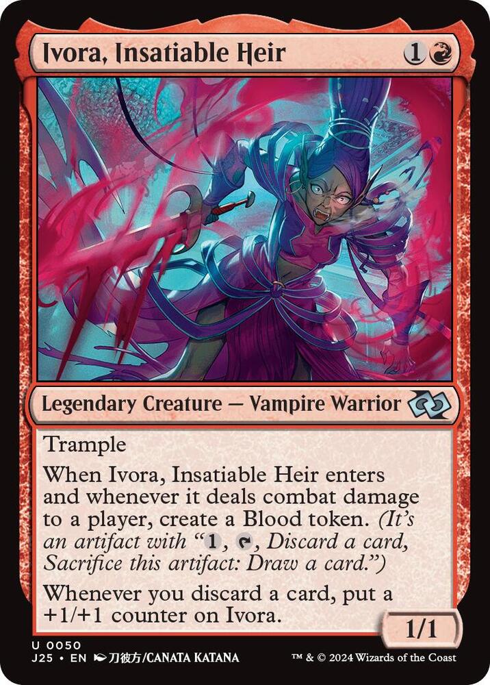 Ivora, Insatiable Heir (Anime) - Foundations Jumpstart - Magic: The ...