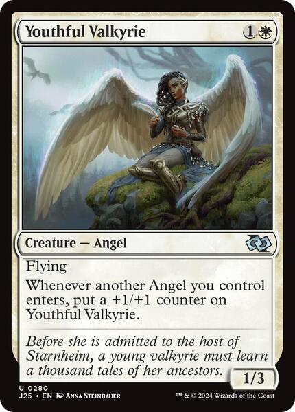 Youthful Valkyrie - Foundations Jumpstart - Magic: The Gathering ...