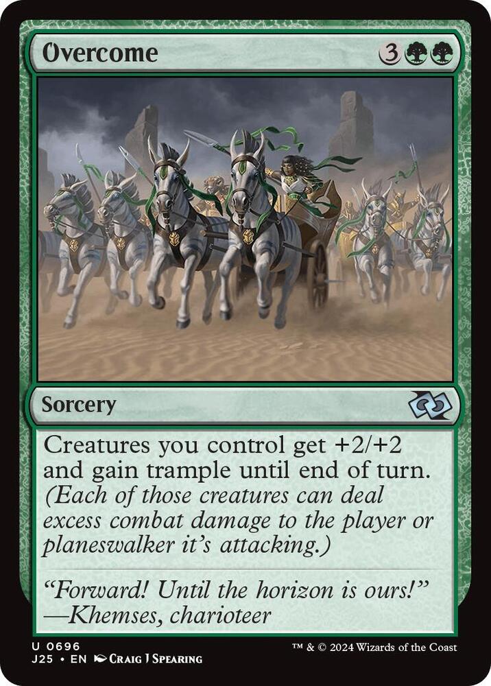 Overcome - Foundations Jumpstart - Magic: The Gathering - TCGplayer.com