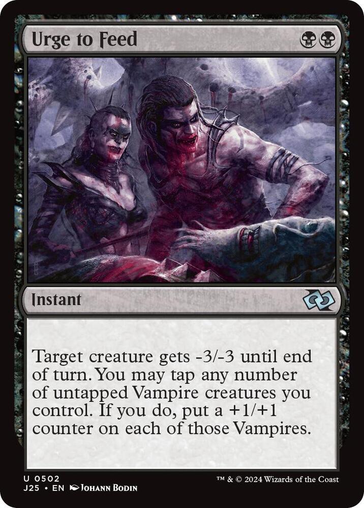 Urge to Feed - Foundations Jumpstart - Magic: The Gathering - TCGplayer.com