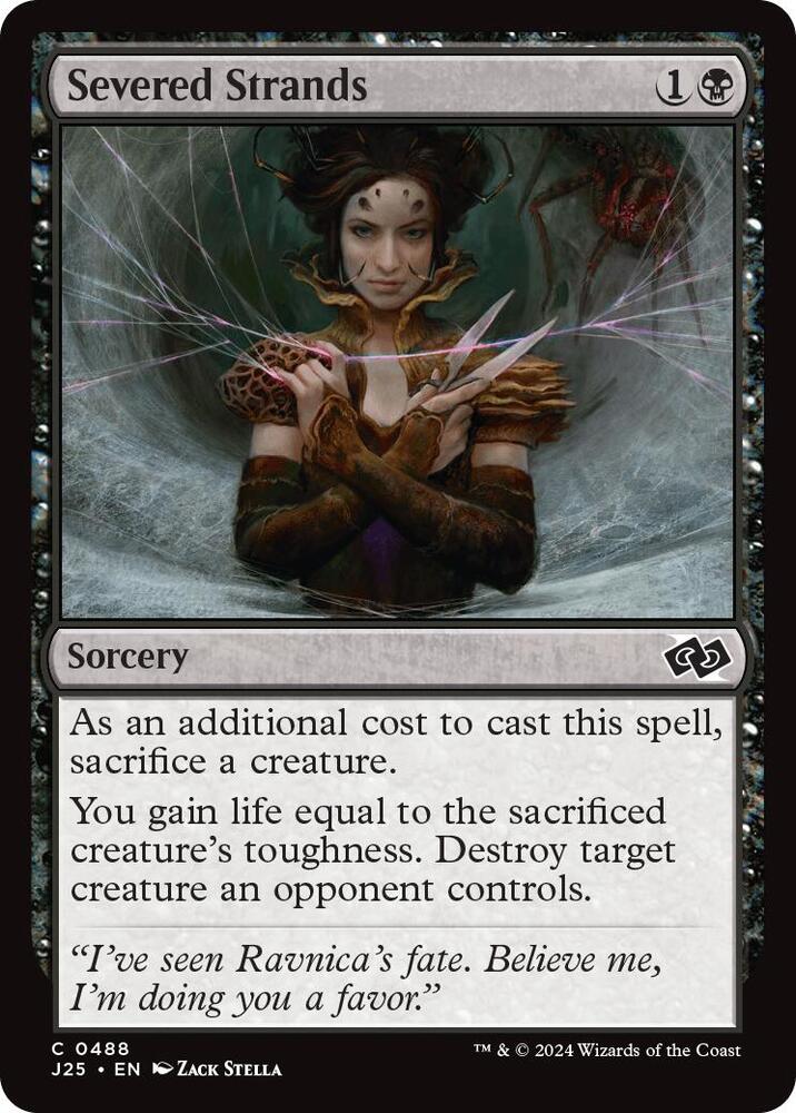 Severed Strands - Foundations Jumpstart - Magic: The Gathering ...