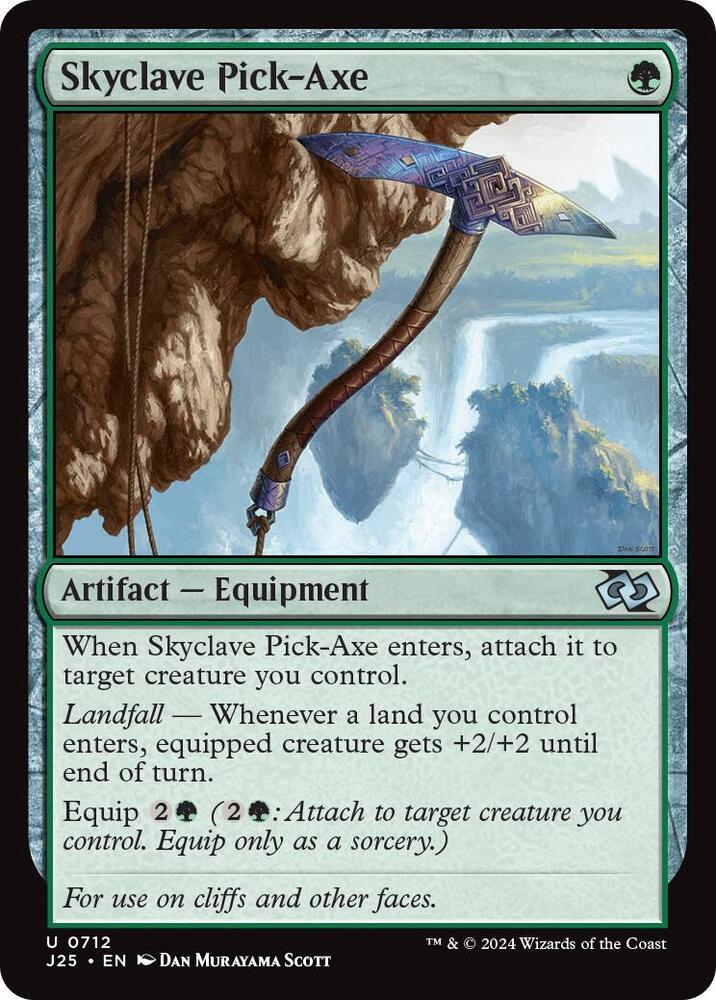 Skyclave Pick-Axe - Foundations Jumpstart - Magic: The Gathering ...
