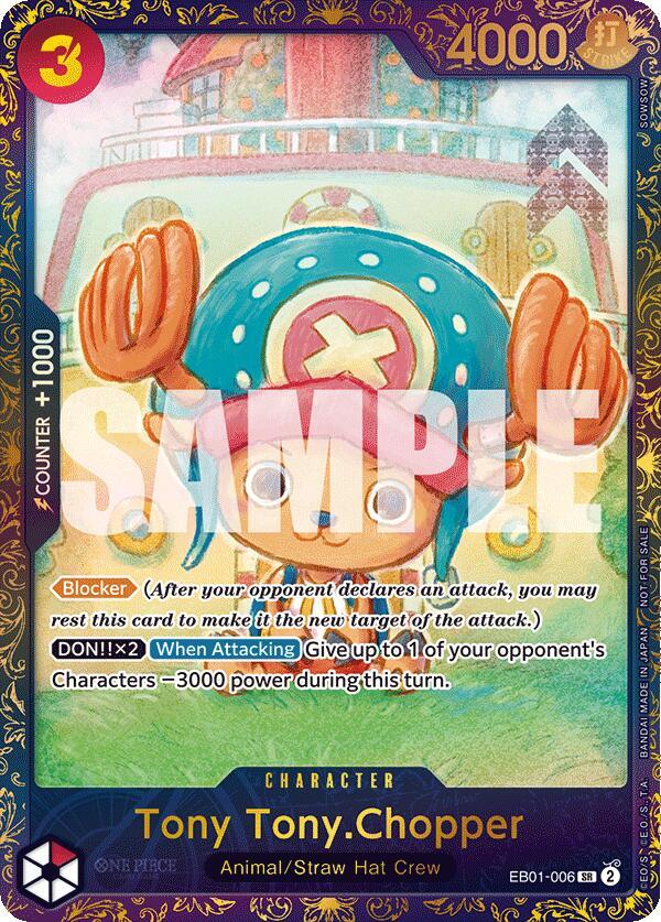 Tony Tony.Chopper (Treasure Cup 2024) - One Piece Promotion Cards - One ...