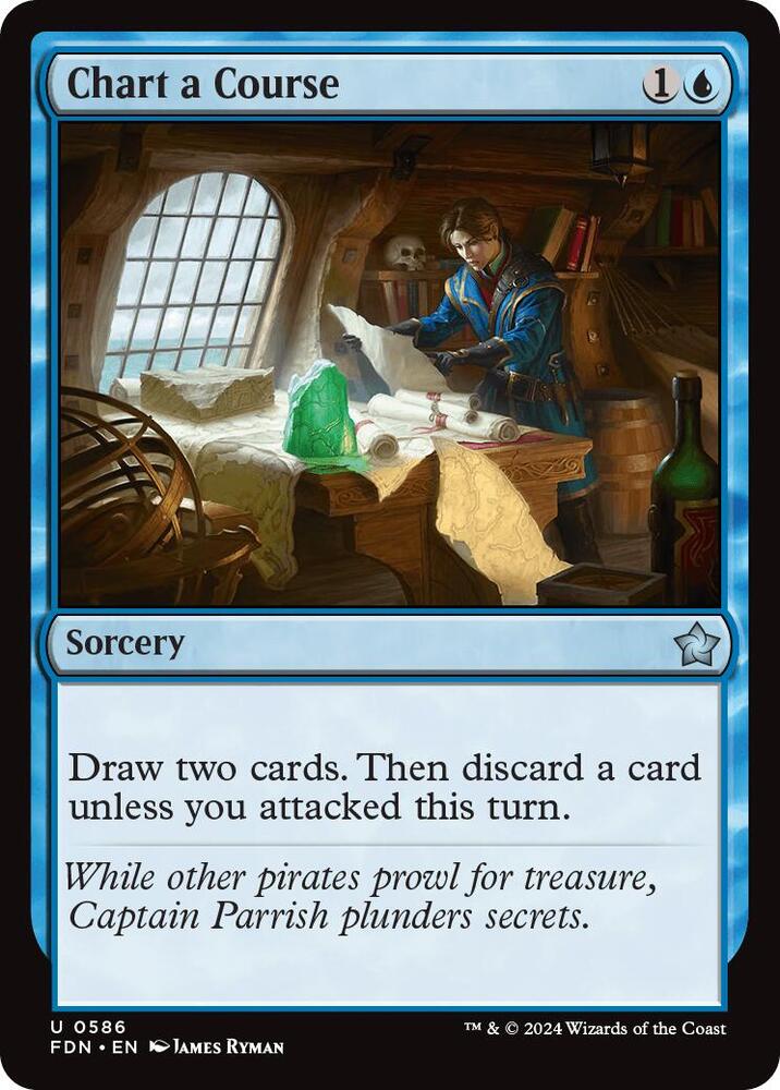 Chart a Course - Foundations - Magic: The Gathering - TCGplayer.com