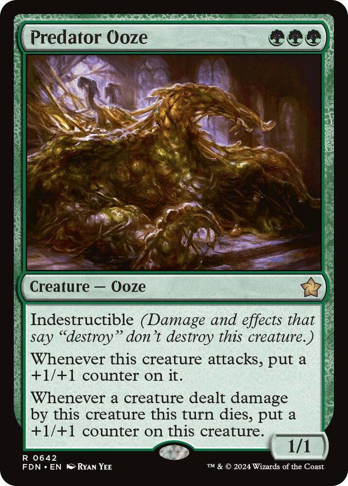 Predator Ooze - Foundations - Magic: The Gathering - TCGplayer.com