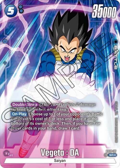 Vegeta : DA (Bonus Pack Alternate Art) - Starter Deck 7: Vegeta (Mini ...