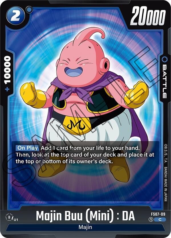 Majin Buu (Mini) : DA - Starter Deck 7: Vegeta (Mini) - Dragon Ball ...