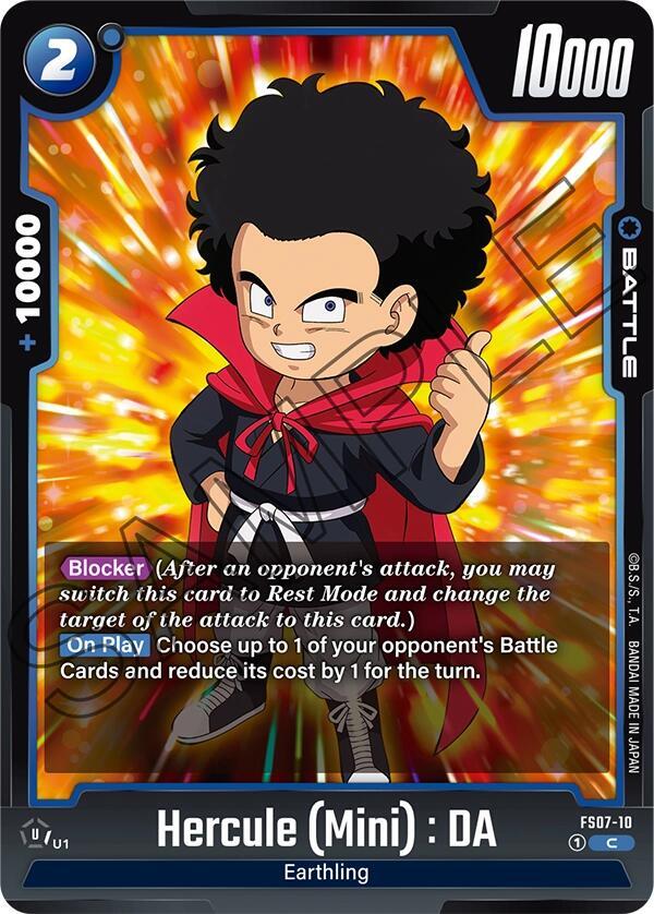 Hercule (Mini) : DA - Starter Deck 7: Vegeta (Mini) - Dragon Ball Super ...