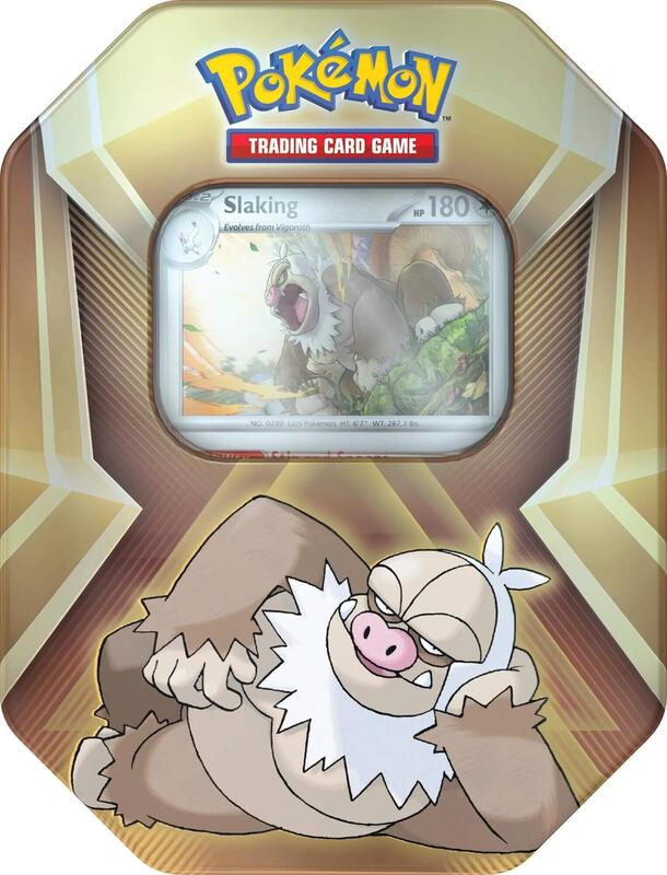 Triple Whammy Tin [Slaking] - Miscellaneous Cards & Products - Pokemon ...