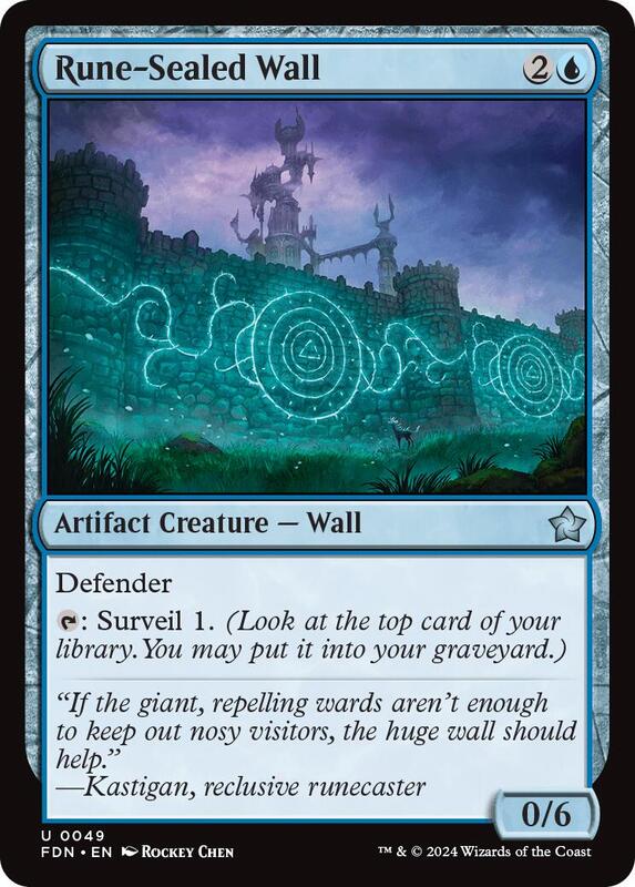 Crystal Barricade - Foundations - Magic: The Gathering