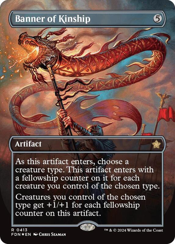 Blasphemous Edict (Borderless) (Mana Foil) - Foundations - Magic: The Gathering