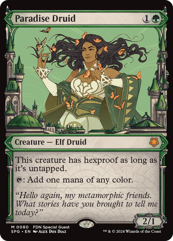 Paradise Druid (Showcase) - Special Guests - Magic: The Gathering ...