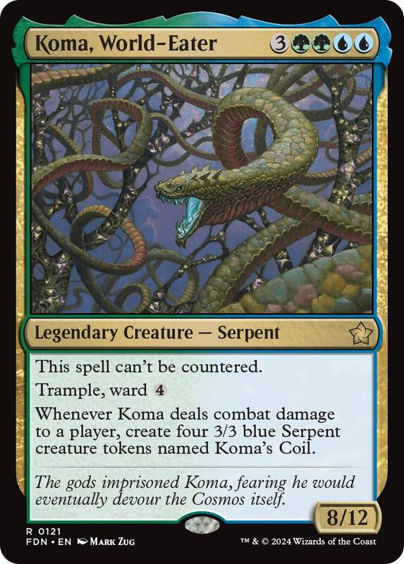 Koma, World-Eater - Foundations - Magic: The Gathering - TCGplayer.com