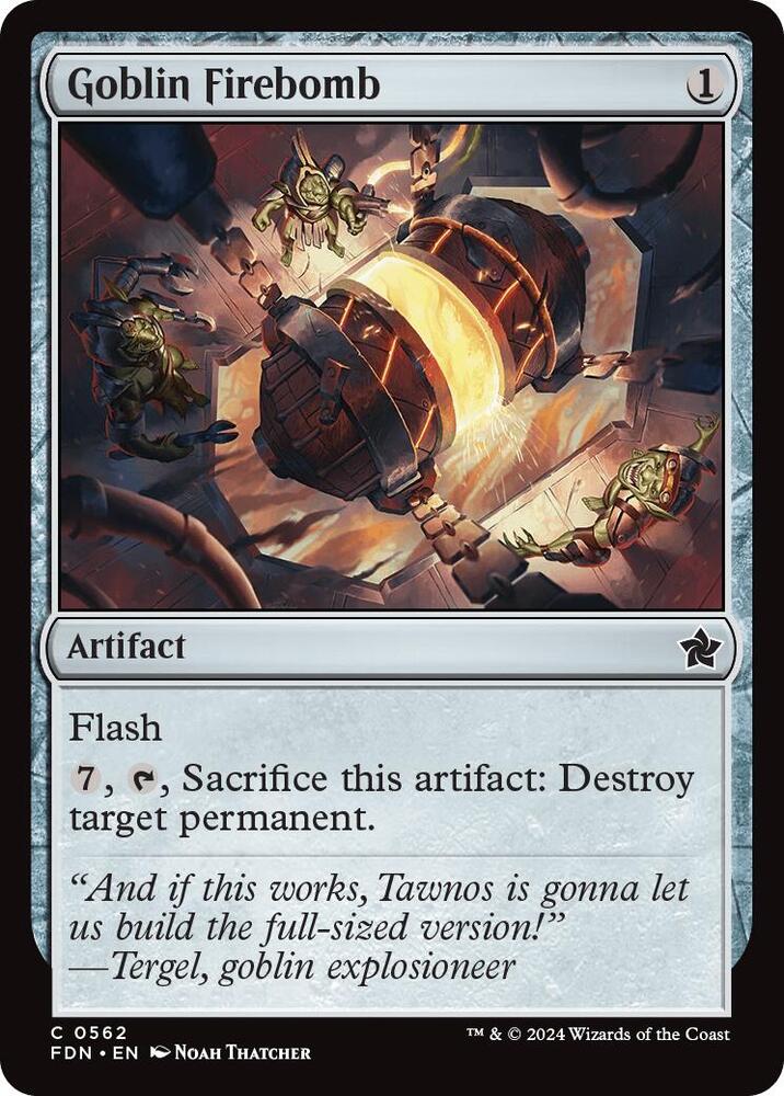 Goblin Firebomb - Foundations - Magic: The Gathering - TCGplayer.com