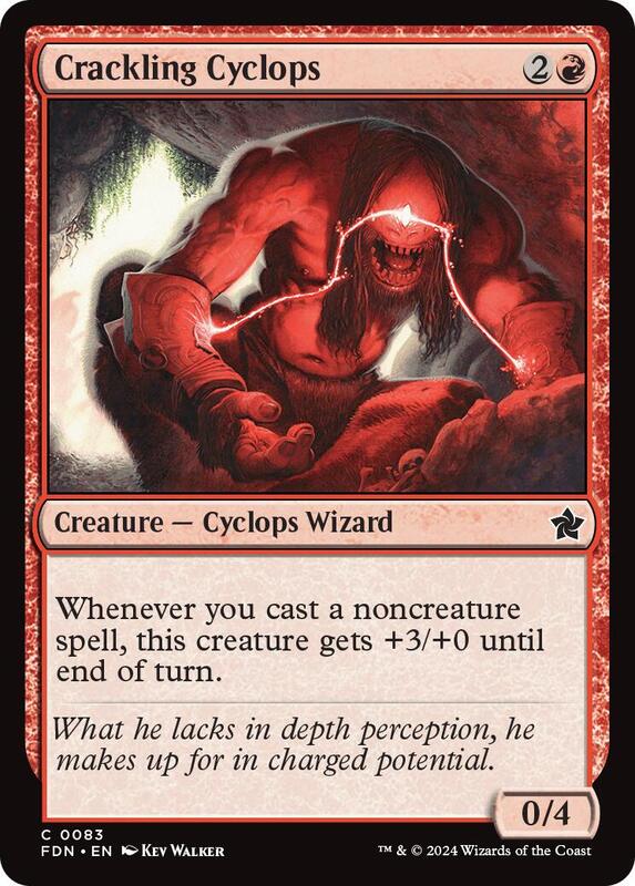 Crackling Cyclops - Foundations - Magic: The Gathering - TCGplayer.com