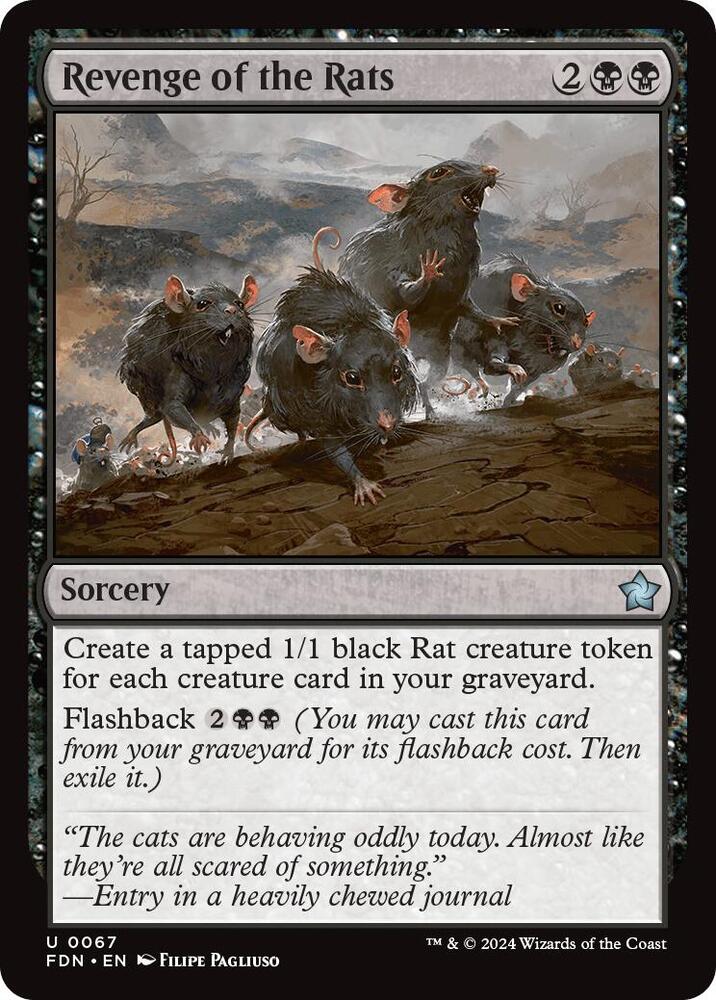 Revenge of the Rats - Foundations - Magic: The Gathering - TCGplayer.com