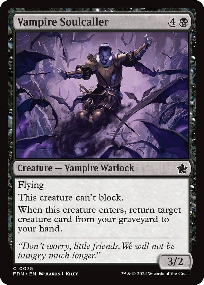 Vampire Soulcaller - Foundations - Magic: The Gathering - TCGplayer.com