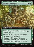 Sylvan Scavenging (Extended Art) - Foundations - Magic: The Gathering ...