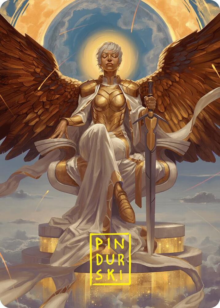 Herald of Eternal Dawn Art Card (27/54) (Gold-Stamped Signature) - Art ...