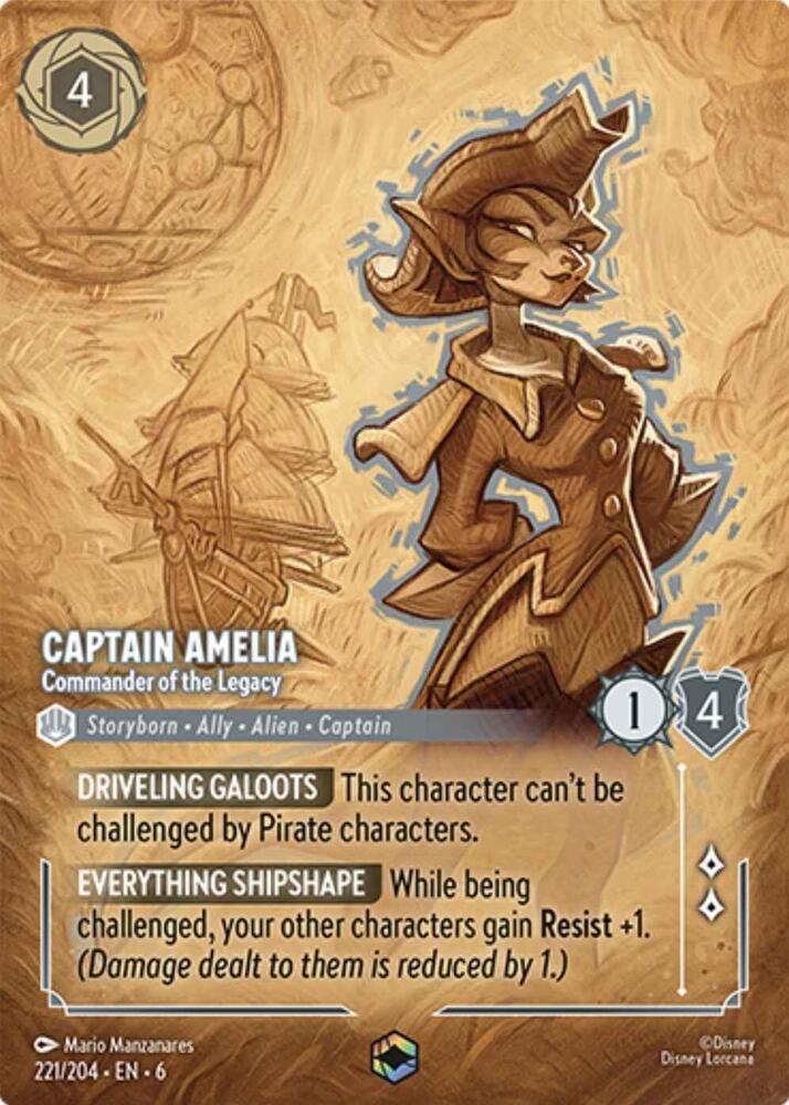 Captain Amelia - Commander of the Legacy (Enchanted) - Azurite Sea ...