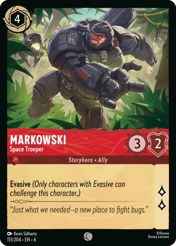 Markowski - Space Trooper - Azurite Sea - Disney Lorcana - TCGplayer.com