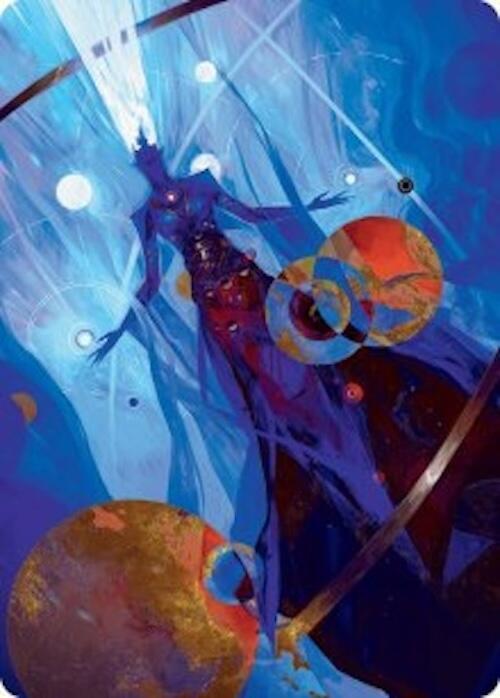Omniscience Art Card (32/54) - Art Series: Foundations - Magic: The ...