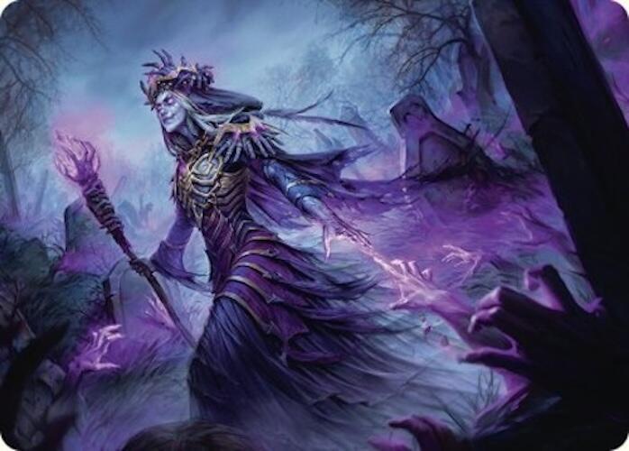 Zul Ashur, Lich Lord Art Card (10/54) - Art Series: Foundations - Magic ...