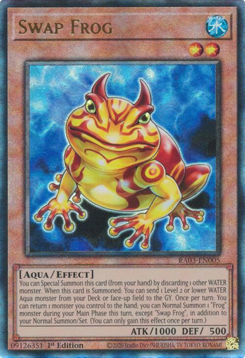 Swap Frog (PUR) - Quarter Century Bonanza - YuGiOh - TCGplayer.com