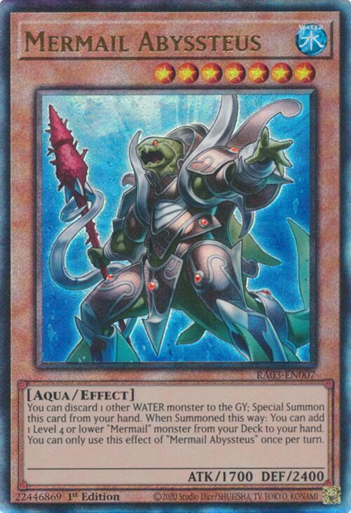 Mermail Abyssteus (PUR) - Quarter Century Bonanza - YuGiOh