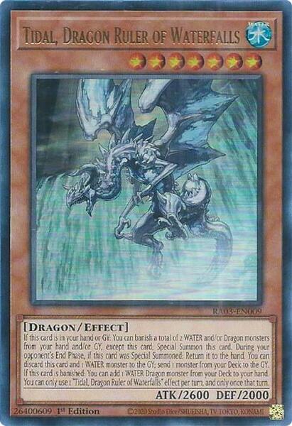 Tidal, Dragon Ruler of Waterfalls (UR) - Quarter Century Bonanza ...