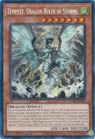 Tempest, Dragon Ruler of Storms (Secret Rare) - Quarter Century Bonanza ...