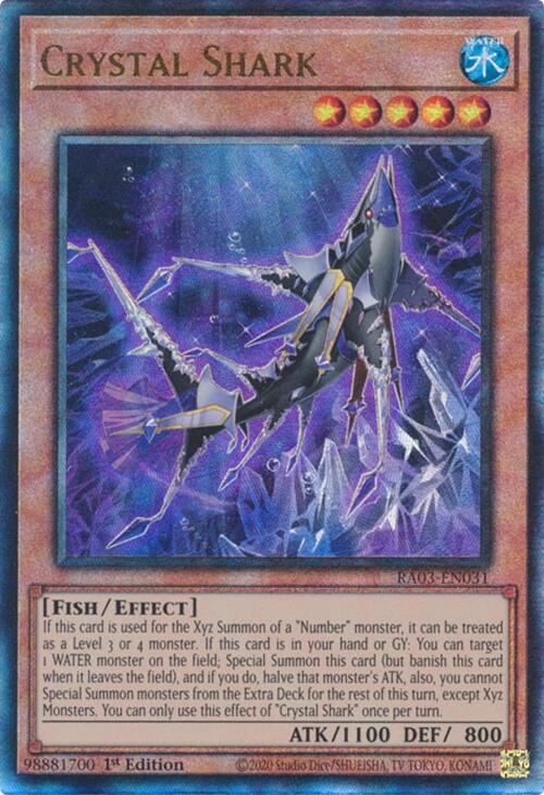 Crystal Shark (PUR) - Quarter Century Bonanza - YuGiOh