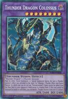 Thunder Dragon Colossus (CR) - Quarter Century Bonanza - YuGiOh