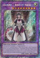 House Dragonmaid (Platinum Secret Rare) - Quarter Century Bonanza - YuGiOh