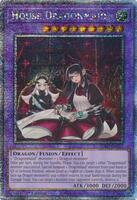 House Dragonmaid (Alternate Art) (Quarter Century Secret Rare ...