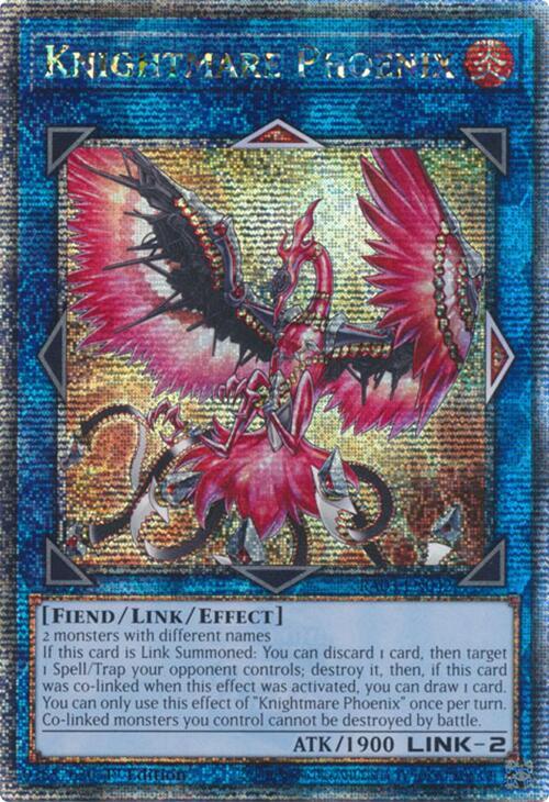 Knightmare Phoenix (Quarter Century Secret Rare) - Quarter Century ...